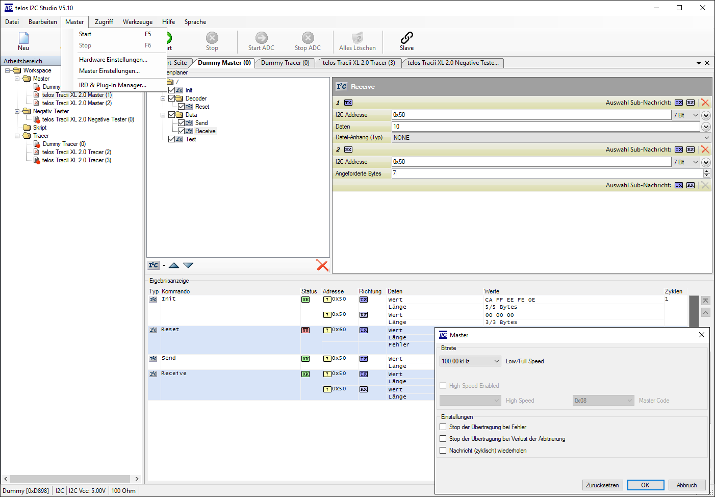 I2C Studio | telos · '88 gegründet | ISO 9001 seit '97
